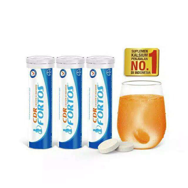 CDR Fortos / REDOXON Rasa Jeruk kem. 10 tablet | Lazada Indonesia