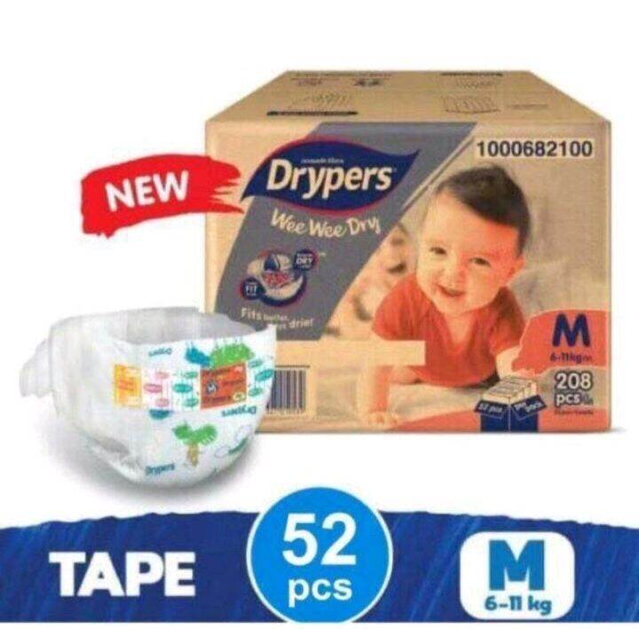 DRYPERS WEE WEE DRY (white packing) | Lazada