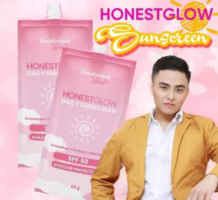 Honest Glow ( 50G) Sunscreen SPF50 | Lazada PH