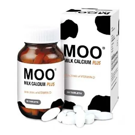MOO MILK CALCIUM PLUS 60S | Lazada