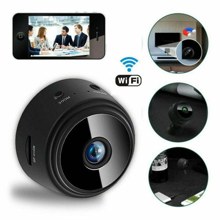 A9 Wireless Camera Mini WIFI Infrared Light Night Vision Small CCTV ...