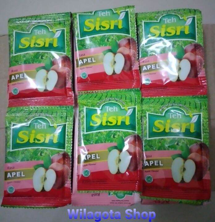 Teh Sisri Rasa Apel 1 Renceng Isi 10 Sachet | Lazada Indonesia