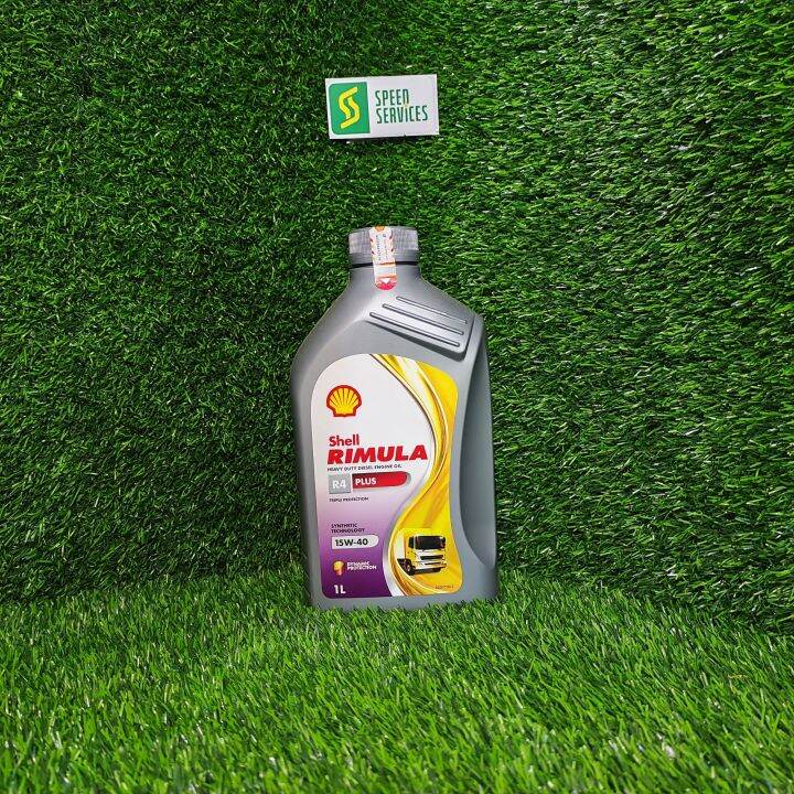 SHELL RIMULA R4 PLUS 15W40 API CI-4/SL 1 LITER | Lazada Indonesia
