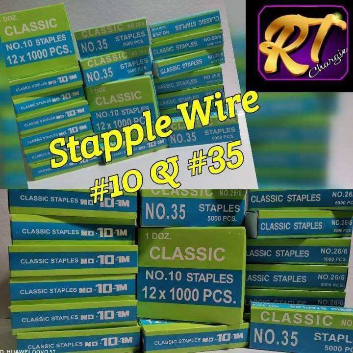 WHOLESALE STAPLE WIRE #35 & #10 1 box / 5000 pc | Lazada PH