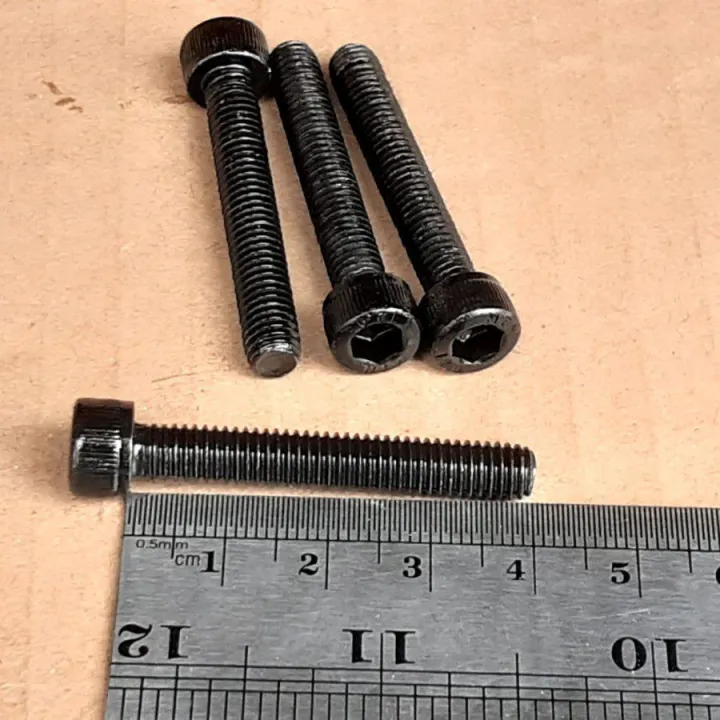 BAUT L BAJA M6 X 40 / BAUT L M6 X 40 / BAUT L M6X40 BAJA HITAM / BAUT ...