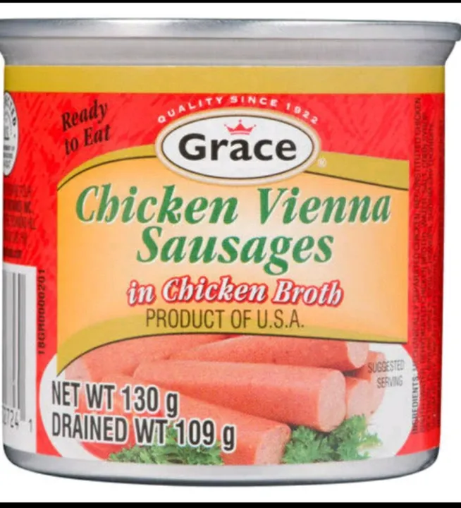 Grace Vienna Sausage, Made in USA 🇺🇸, imported in Canada 🇨🇦 | Lazada PH