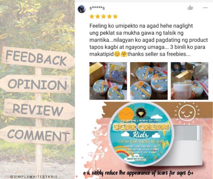 LEGIT AND EFFECTIVE SCAR CREAM FOR KIDS/PEKLAT Cream | Lazada PH