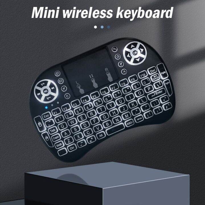 Wireless Mini Keyboard Flight Mouse 2 4g Large Touchpad Digital ...