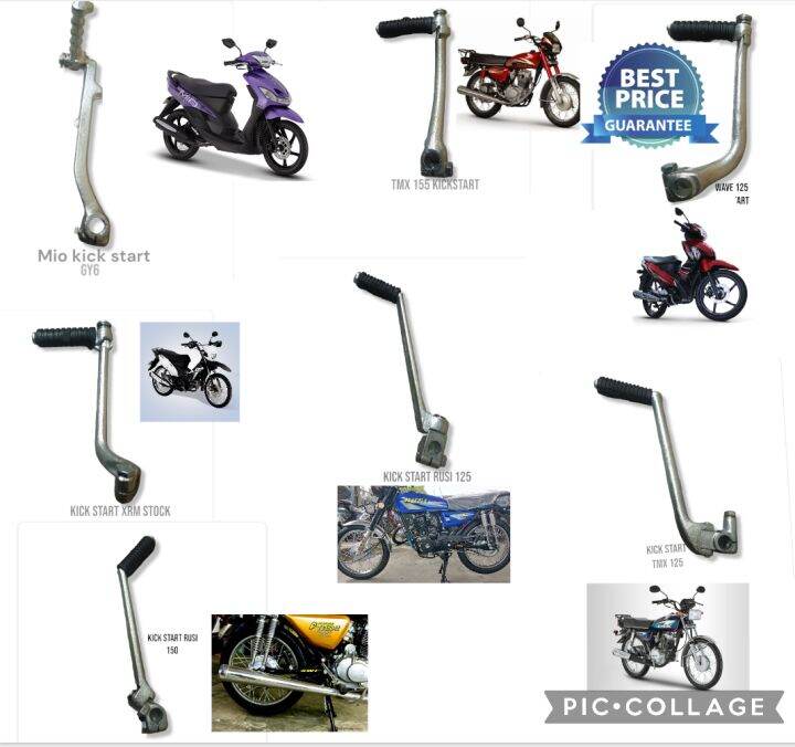 Kick start Stock Mio Xrm Tmx Rusi Wave Easy install Fast delivery ...