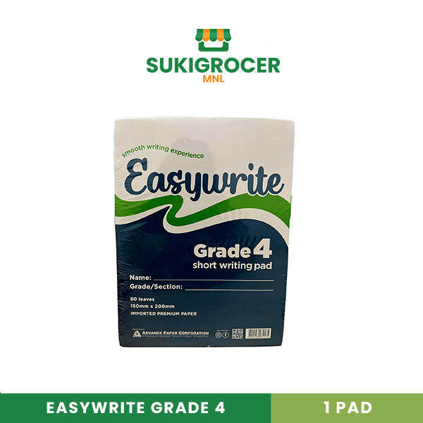 Easywrite Pad Paper Grade 4 80 Leaves | Lazada PH