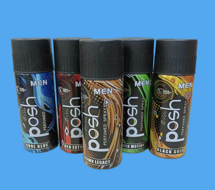 Posh men perfum body spray 150 ml parfum pria posh spray | Lazada Indonesia