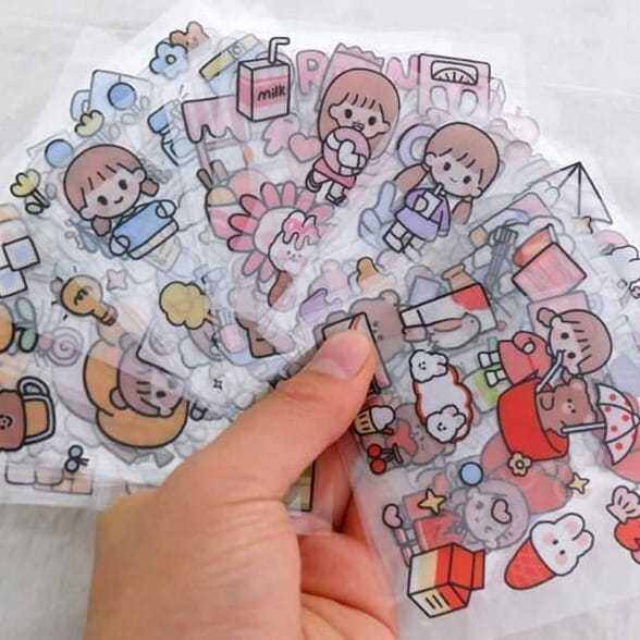 stiker botol 1 lembar 2D aesthetic | Lazada Indonesia