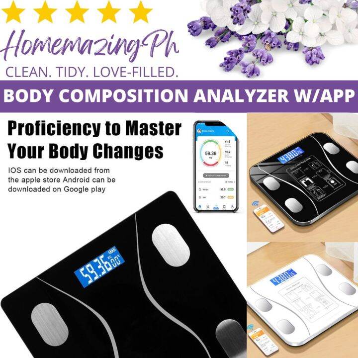Homemazing Ph 180kg Smart Weighing Scale Bluetooth App | Body ...