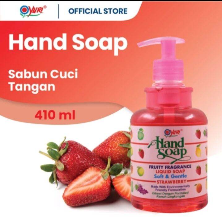 Yuri Hand Soap 410ml Botol Pompa | Lazada Indonesia