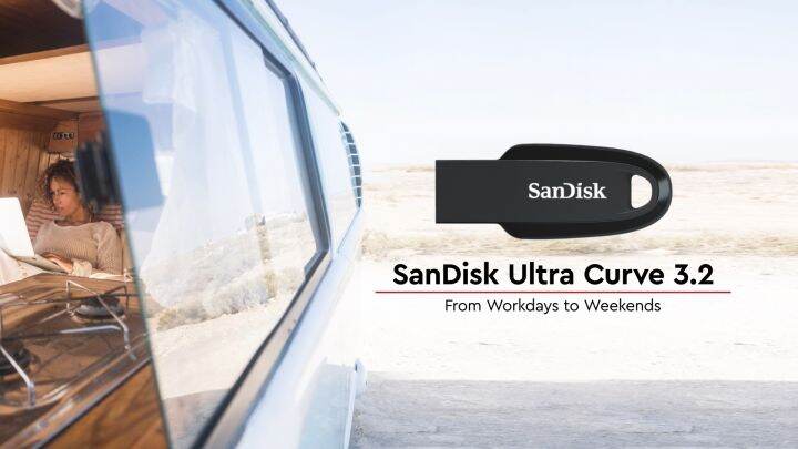 SanDisk Ultra Curve 256GB Flash drive USB3.2 Read 100Mbs | Lazada.co.th