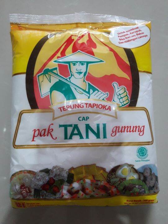 Tepung Tapioka cap Pak Tani Gunung 500gr | Lazada Indonesia