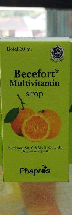 BECEFORT SYRUP 60 ML VITAMIN DAYA TAHAN TUBUH DAN TUMBUH KEMBANG ANAK ...