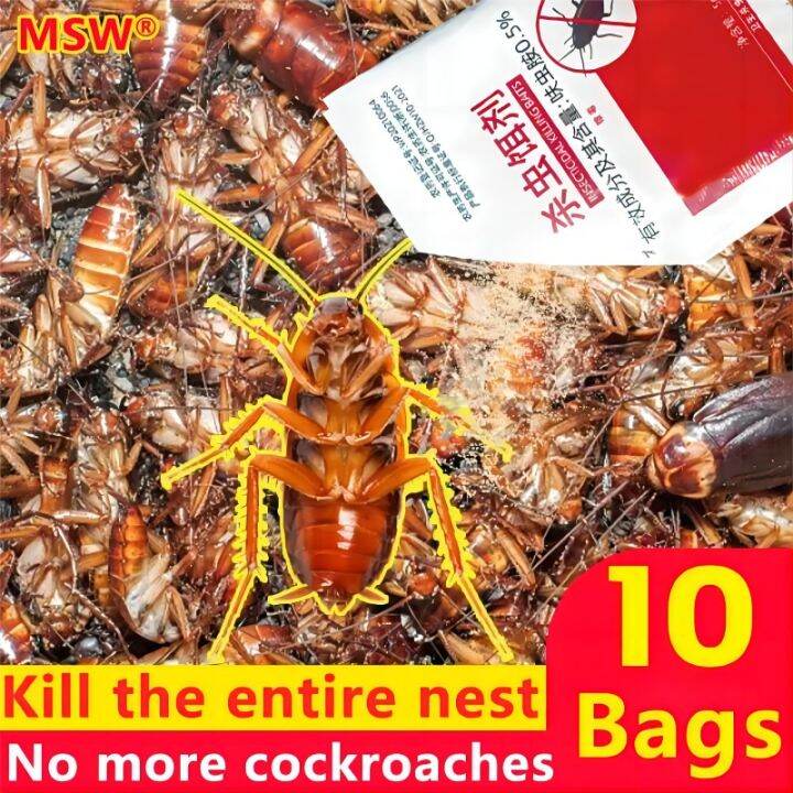 【50PCS】ant killer cockroaches killer lipas dalam kereta ants killer bait cockroaches trap 蟑螂药 ...