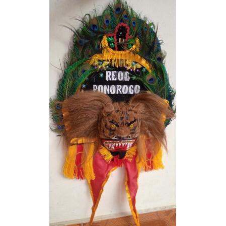 TOPENG REOG PONOROGO / REOG MINI / REOG ANAK / PAJANGAN / HIASAN ...