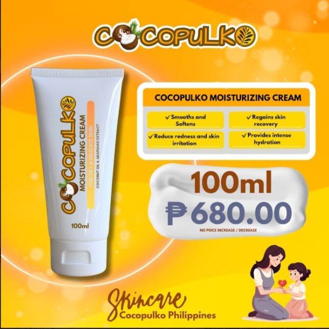 COCOPULKO Moisturizing Cream 100ml BIG SIZE | Lazada PH