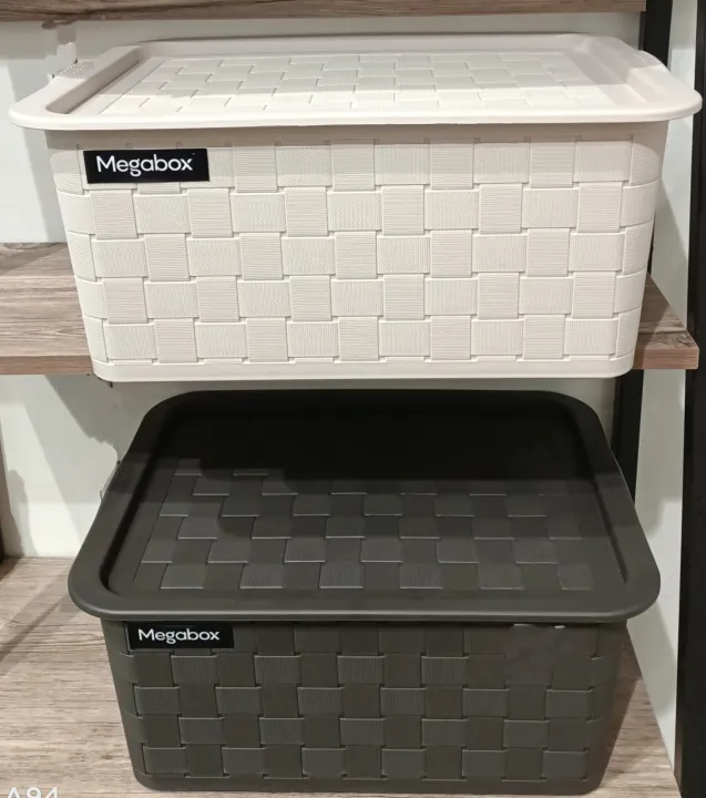 Megabox Storage Box W10XL16X7H (STACKABLE & DURABLE) | Lazada PH