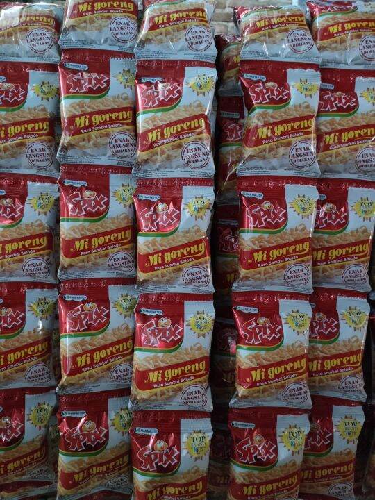 Spix Mie Goreng Paket isi 20 pcs / Snack Jadul / makanan ringan ...