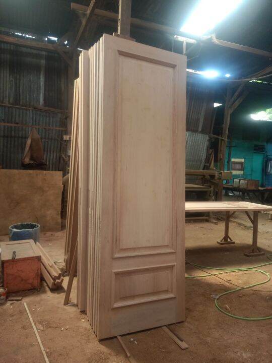 pintu panil list timbul kayu meranti oven | Lazada Indonesia