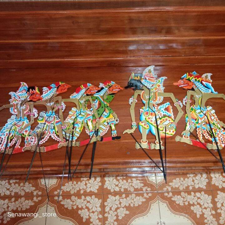 WAYANG KERTAS DUPLEX PAKET KURAWA DURSASANA DURYUDANA DURNA SENGKUNI ...