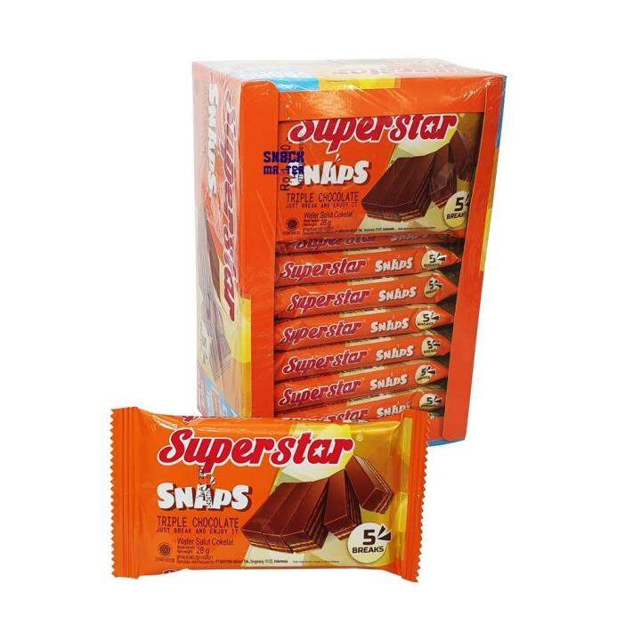 ROMA SUPERSTAR SNAPS WAFER COKLAT 1 PACK | Lazada Indonesia