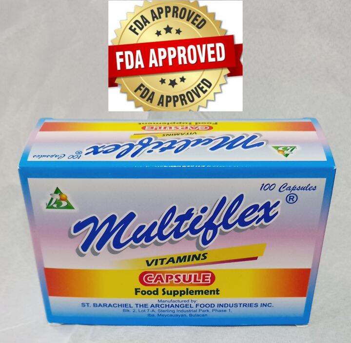 MULTIFLEX VITAMINS CAPSULE FOOD SUPPLEMENT | Lazada PH