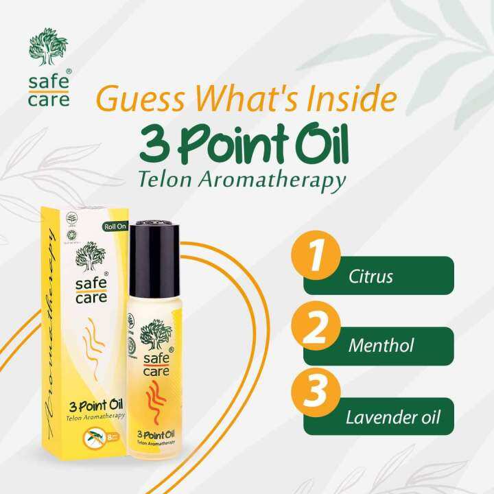 Safe Care 3 point Oil Telon Aromatherapy 10ml | Lazada PH