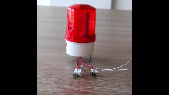 LED Rotary Light Warning Light LTE-1101J With Buzzer 220VAC 12VDC 24VDC ...