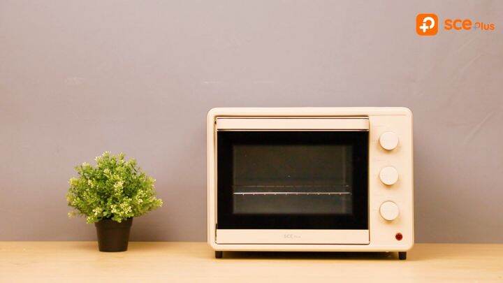 SCE Plus เตาอบไฟฟ้า 30 ลิตร รุ่น ALO1 - รับประกัน 1 ปี | Lazada.co.th