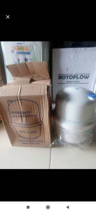 Pressure tank RO Plastik Filter Air Minum RO/ Tangki Mesin RO + Kran ...