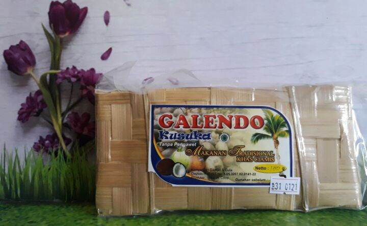 Galendo Kelapa Kusuka/Blondo/Kethak khas Ciamis kemasan bambu padat 150 ...