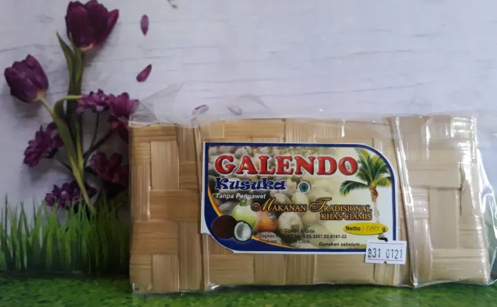 Galendo Kelapa Kusuka/Blondo/Kethak khas Ciamis kemasan bambu padat 150 ...