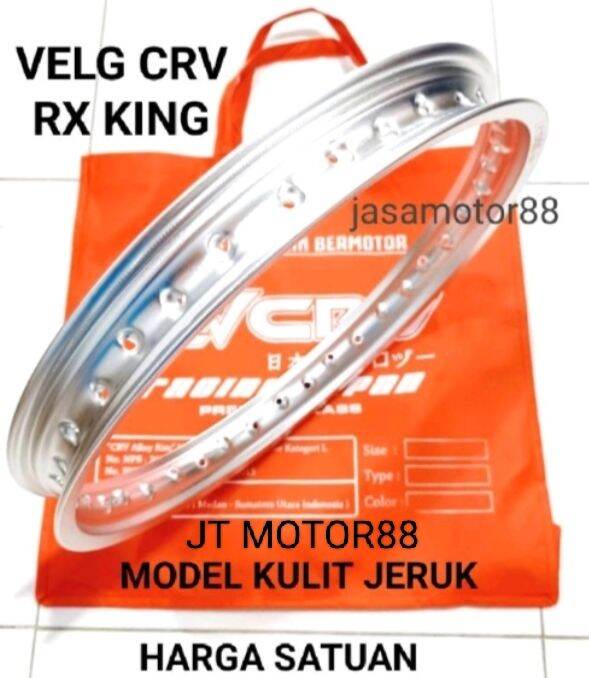 VELG CRV LINGKAR MODEL KULIT JERUK WARNA SILVER RX KING 160 × 17 HARGA SATUAN | Lazada Indonesia
