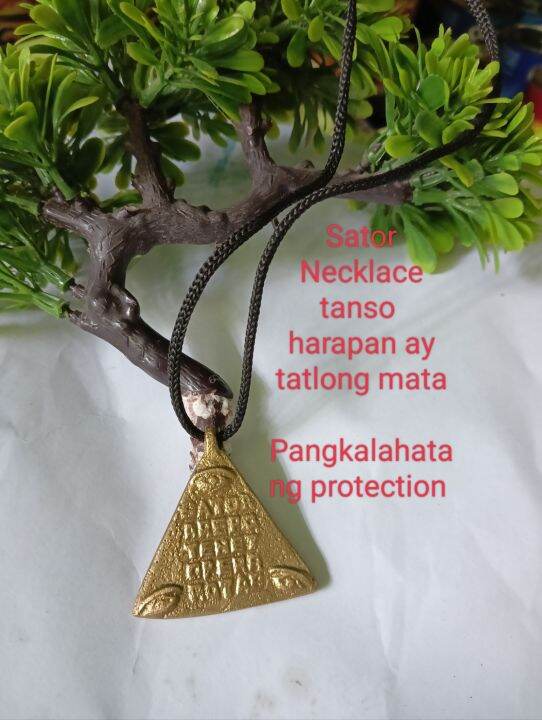Sator medallion tanso likod tatlong mata blessed and ritualized | Lazada PH
