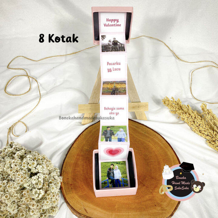 Box Foto Custom 8 Foto Hard Box Tebal GRATIS CETAK FOTO dan Kartu ...