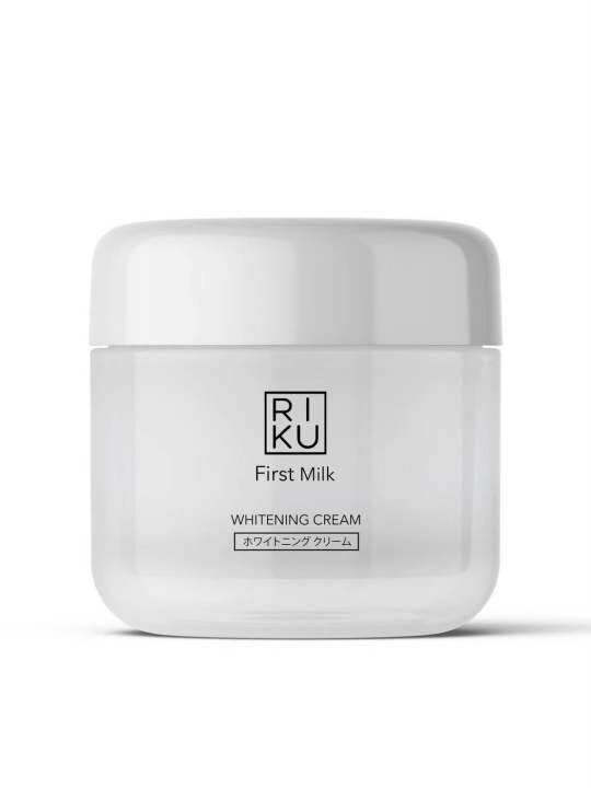 RIKU First Milk Whitening Cream ครีมริคุ เกาหลี ผิวเด้ง กระชับ รูขุมขน ...