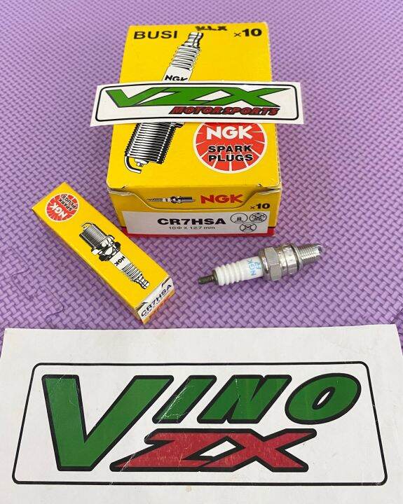 Busi CR7HSA Original NGK Asli Untuk Kawasaki KLX 150 All Varian n ...