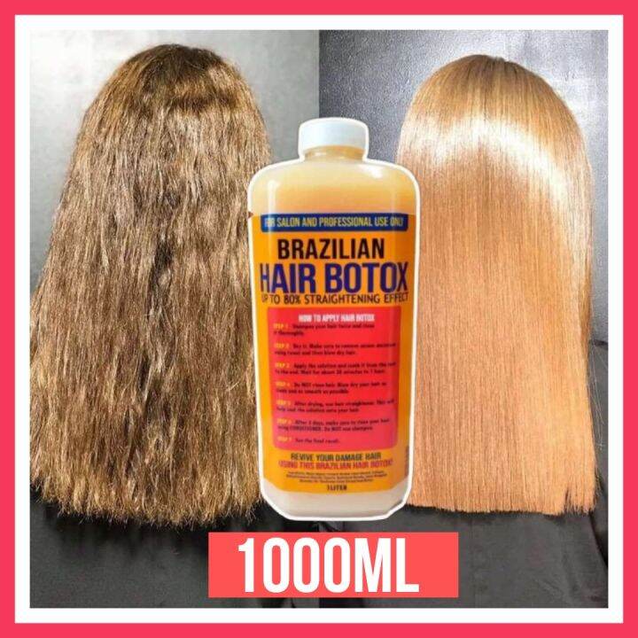 ORIGINAL BRAZILIAN HAIR BOTOX (1000ml) | Lazada PH