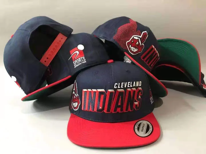 Vintage Cap Snapback Indians shadow with freebox | Lazada PH