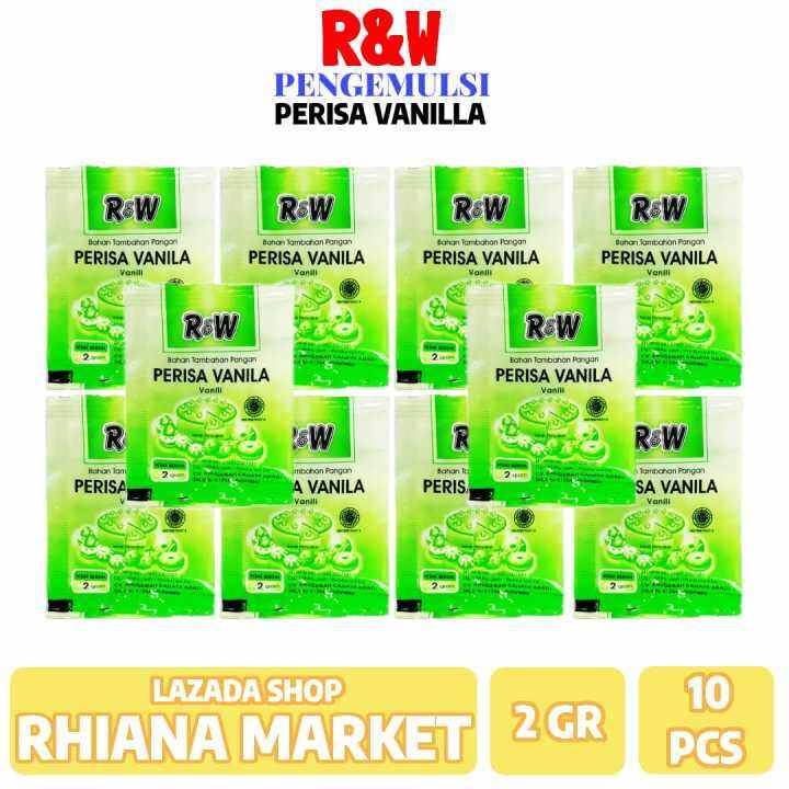 Vanili 2 Gram x 10 Sachet R&W | Lazada Indonesia