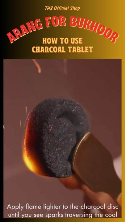 Arang Charcoal Tablet for Bukhoor Burner Harga Borong Mabkhara Murah Bakhoor Charcoal Nakla ...