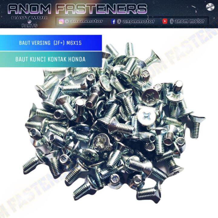 Baut versing kunci kontak honda (JF+) 50PCS | Lazada Indonesia
