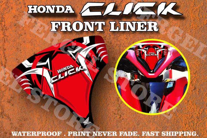 HONDA CLICK FRONT LINER STICKER / HONDA CLICK / FRONT LINER STICKER ...