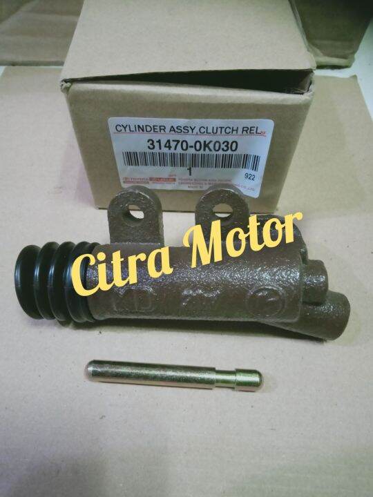 CLUTCH OPERATING ASSY ATAU MASTER KOPLING BAWAH INOVA INNOVA HILUX ...