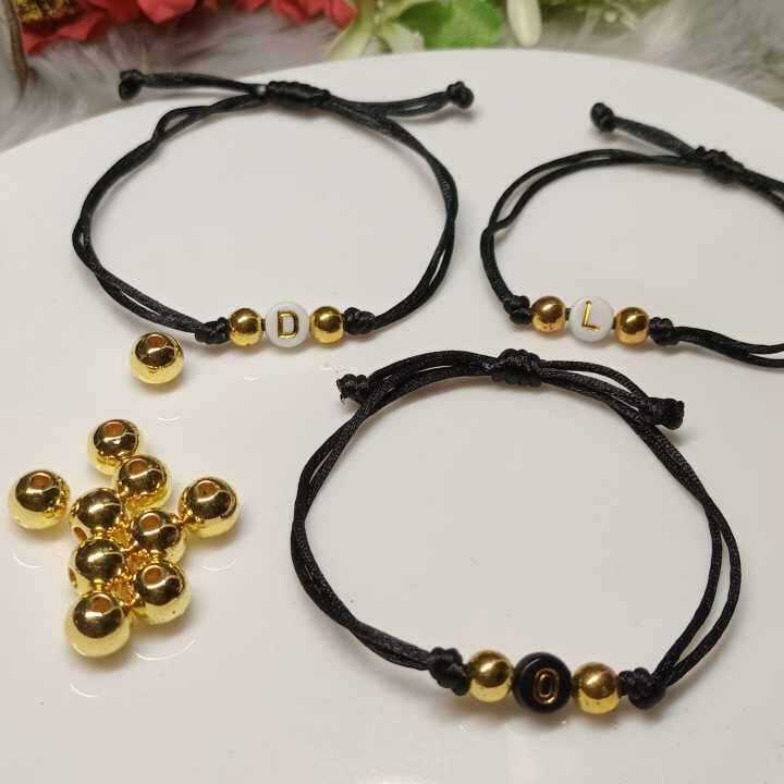 gelang huruf gold/request huruf | Lazada Indonesia