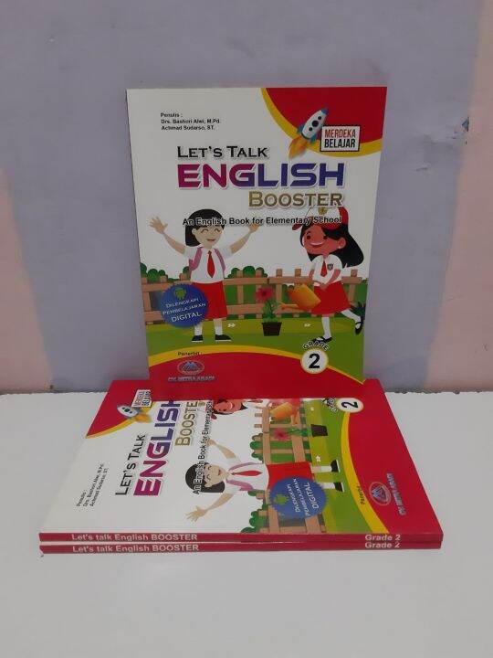 LET'S TALK ENGLISH BOOSTER SD/MI GRADE 2- BUKU BAHASA INGGRIS SD/MI KELAS 2-MA | Lazada Indonesia
